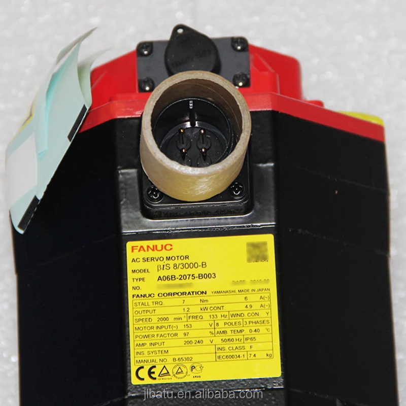 Original Fanuc Servo Motor A06b-2075-b003 - Buy A06b-2075-b003,Fanuc ...