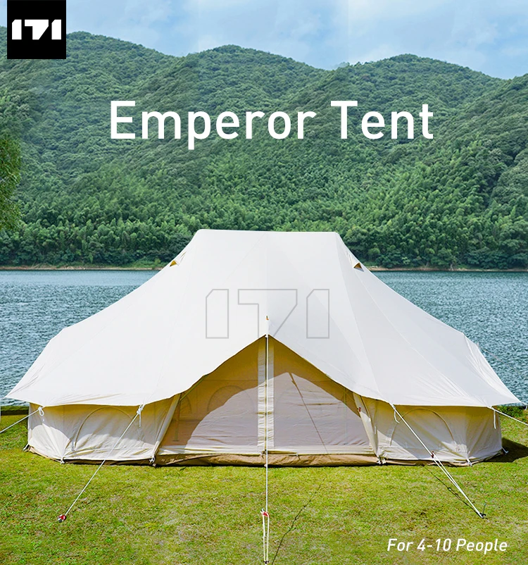 Double Outdoor Camping Tent - Durable & Waterproof Yurt