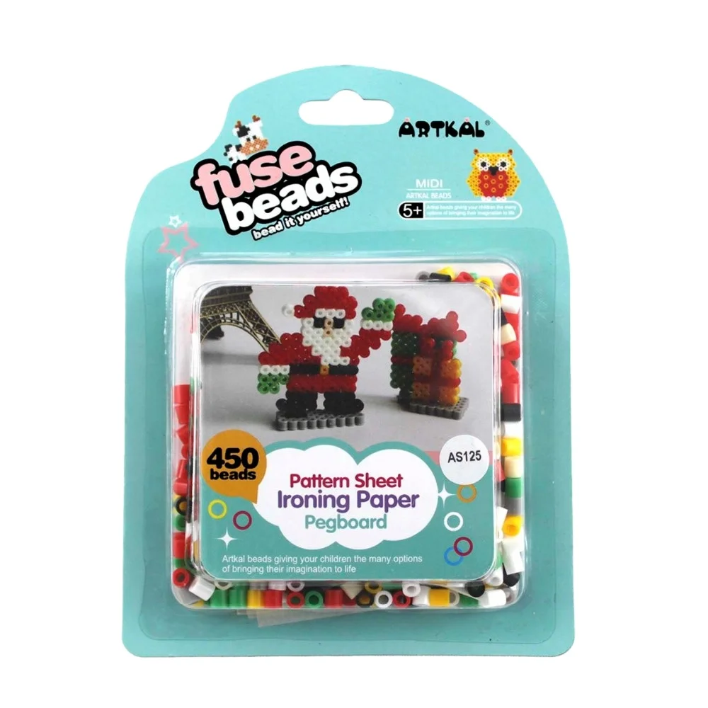Fuse Beads Craft Kit Pyssla Perler Beads Set Artkal Beads