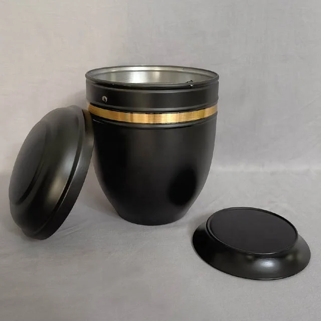 Aluminium Cremation Urns Funeral Accessories Metal Ashes Jar - Buy ...