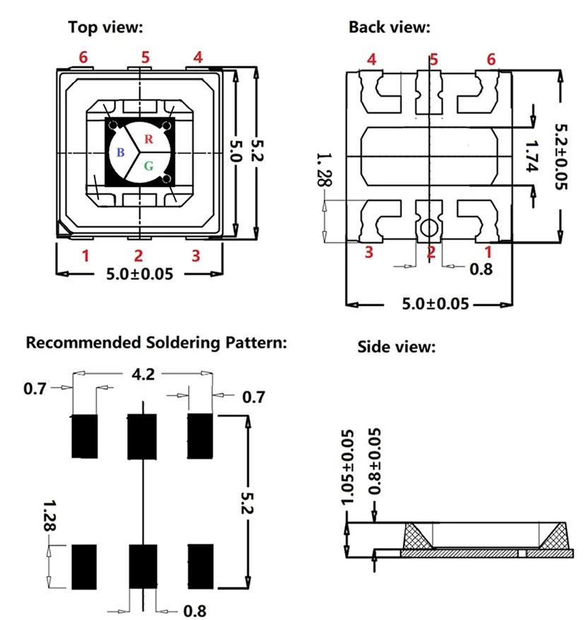 Infrared RGB Photodiode - Color Recognition & Obstacle Avoidance