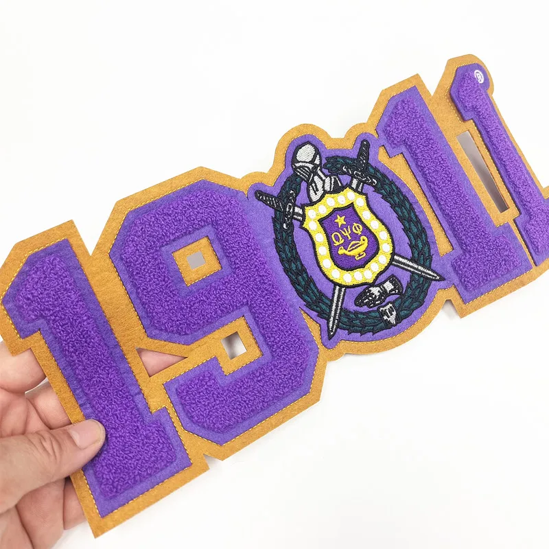 Wholesales Custom Greek Sorority Fraternity Omega Alpha Beta Iron on ...