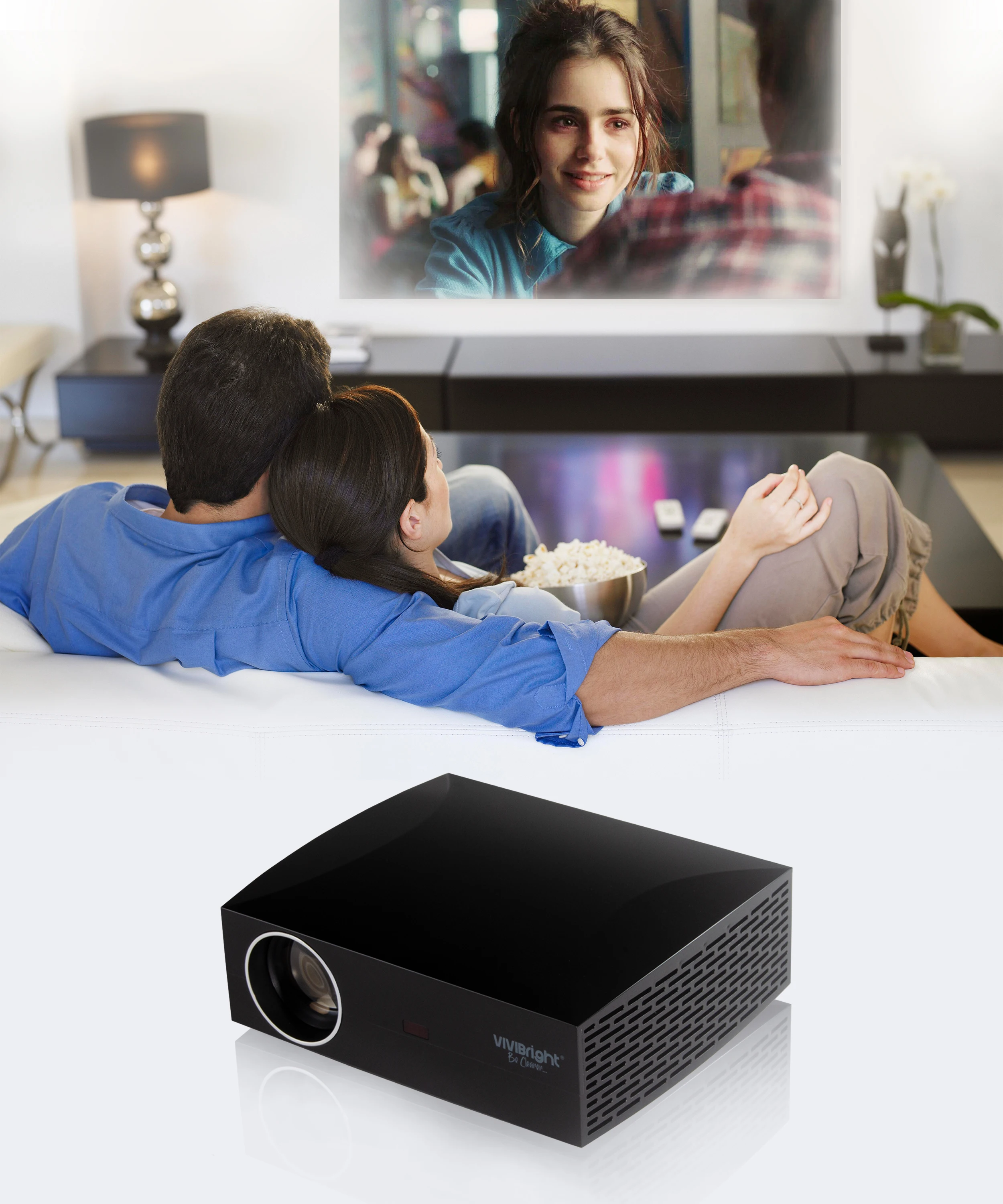 Vivibright F30 Projector Support 4k 1080p Led Projector Portable ...