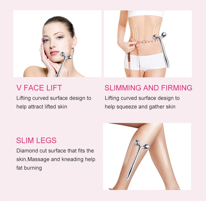 Face Massage Tool Mini 3d Body Massager Slimmer Double Chin Reducer