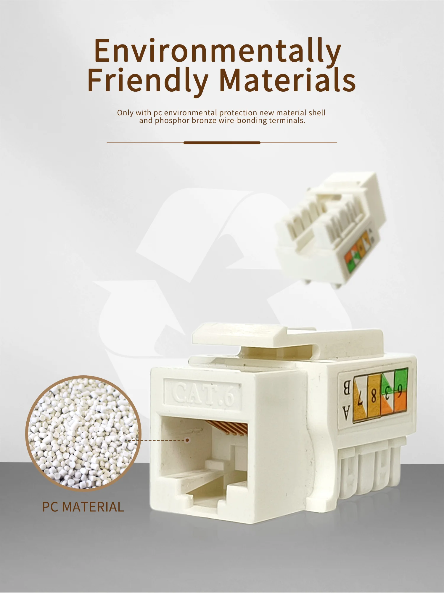 Utp Cat7 Cat6a Rj45 Concrete Molds Acrylic Liquid Rj45 Cat6 Cat 5e ...