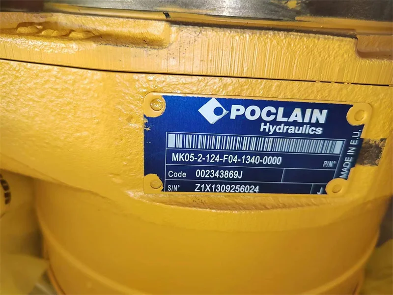 POCLAIN Compactor Roller HYDRAULIC TRAVEL MOTOR MK04-2-114-K04-3340 ...