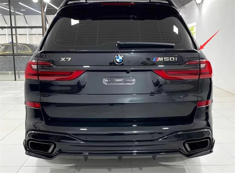 For Bmw X7 Middle Spoiler 2018-2023 Bmw G07 Spoiler Car Rear Wing ...