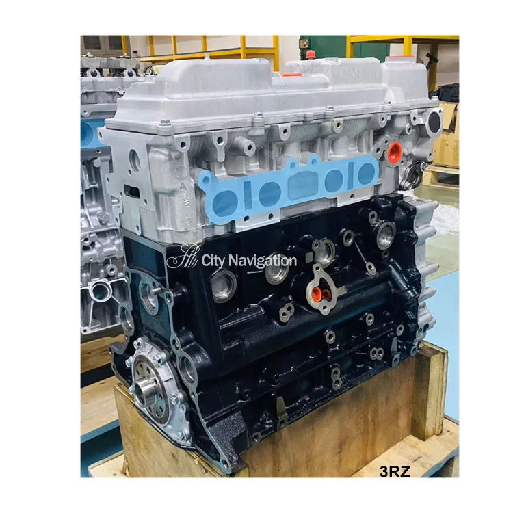 New 3rz 2rz 1rz Engine Assembly Long Block Motor For Toyota Hilux Hiace ...