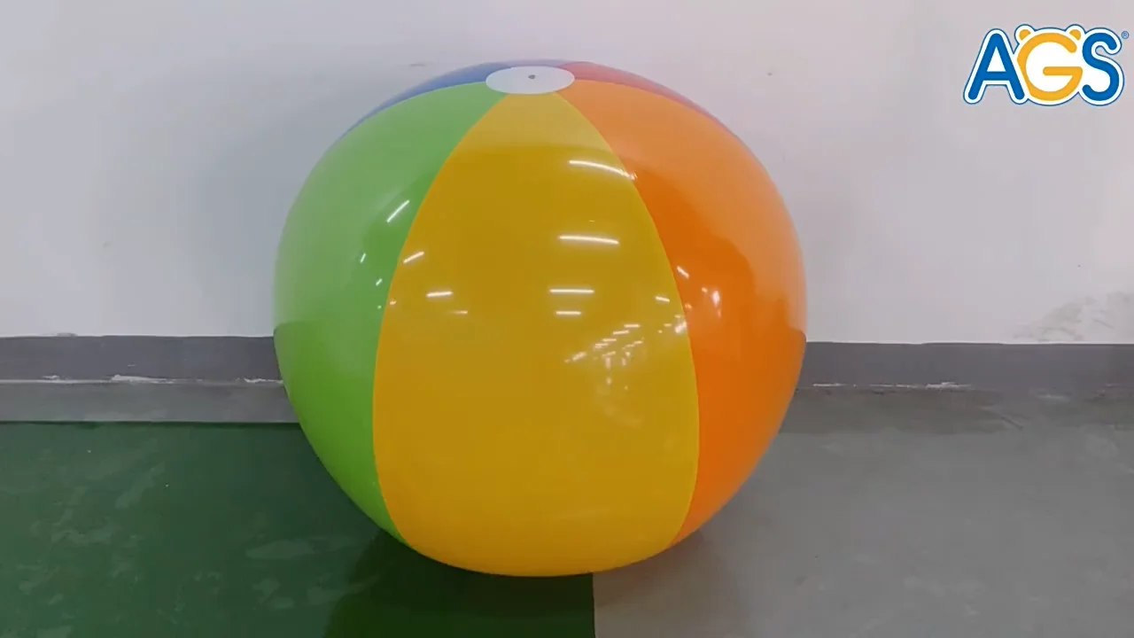 Inflatable Pvc Beach Balls,Large Rainbow Beach Balls For Pool Parties ...