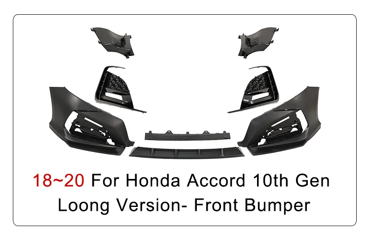 Yofer Modified Bodykit Universal Bumpers for Honda Accord 2018-2022 ...