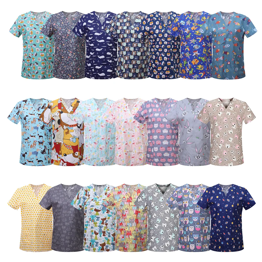 Scrubs De Uniforms Sets Scrub Uniforms Medical Para Mujeres for Women ...