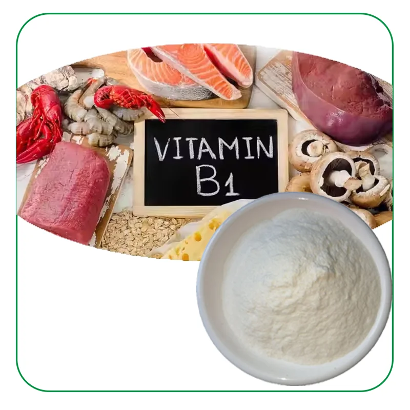 Natural Vitamin B1 Momo Thiamine Nitrate Supplement CAS 532-43-4 ...