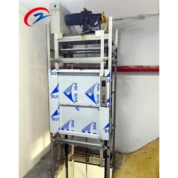 Modern Restaurant Kitchen 150kg Food Delivery Elevator Dumbwaiter ...