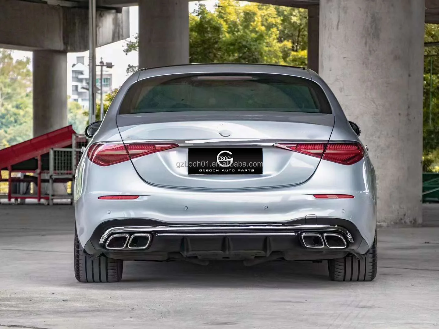 W221 Car Bumper for 2006-2014 Benz W221 Upgrade to W223 S63 Bodykit