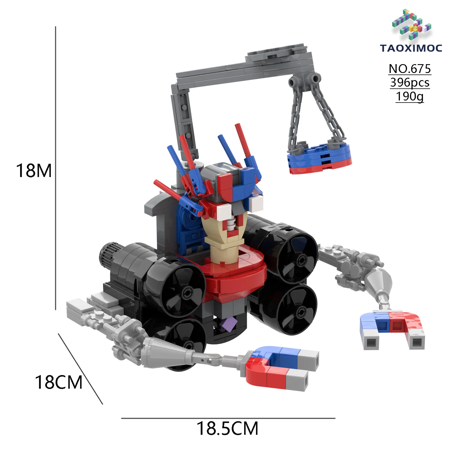 Newstar Skibidi Toilet Speakerman Titan Action Figure Building Block ...