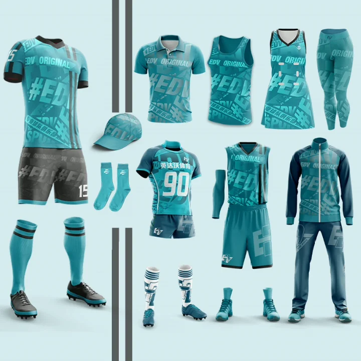 Premium Soccer Jersey Sublimation Customized Soccer Uniform - Buy ...