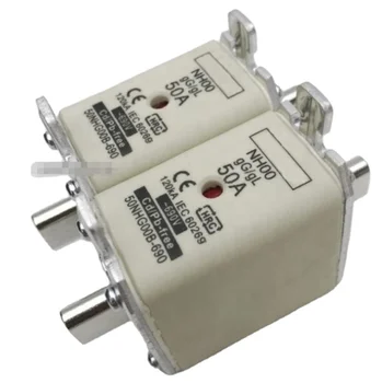 Ceramic Thermal Fuse Type 50nhg00b Copper Fuse Hrc 50a 500v - Buy Fast ...