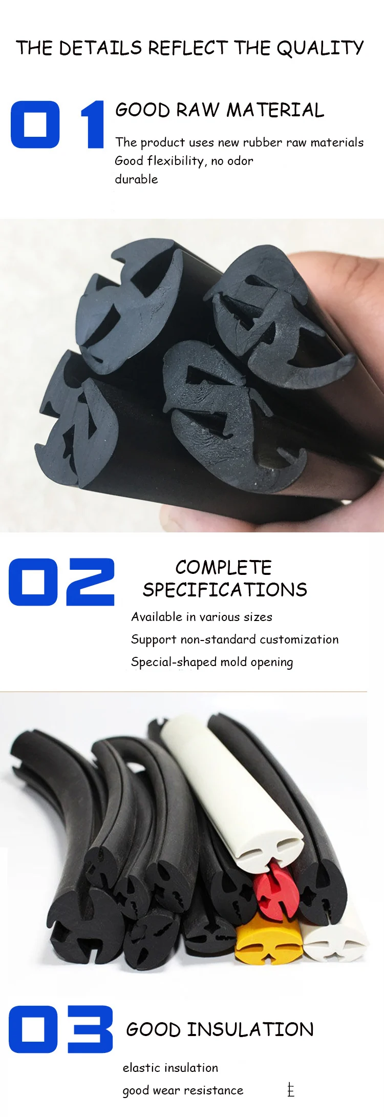 Epdm Rubber Seal Strip Window Seals Car Cab Front Windshield Glass ...