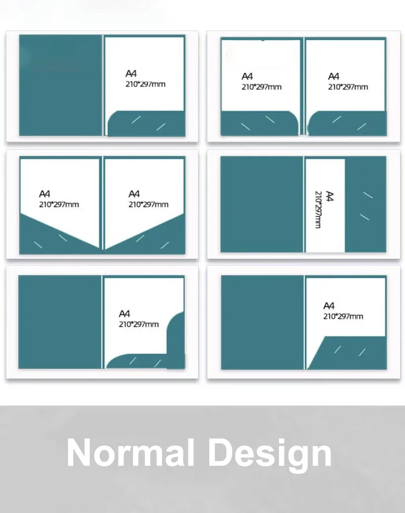 Wholesale A4 A5 Presentation Card Document Holder Custom Printing ...