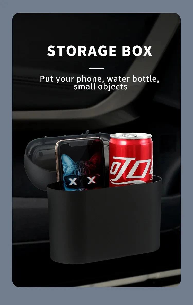 Wholesale Mini Auto Dustbin - Efficient Car Trash Can