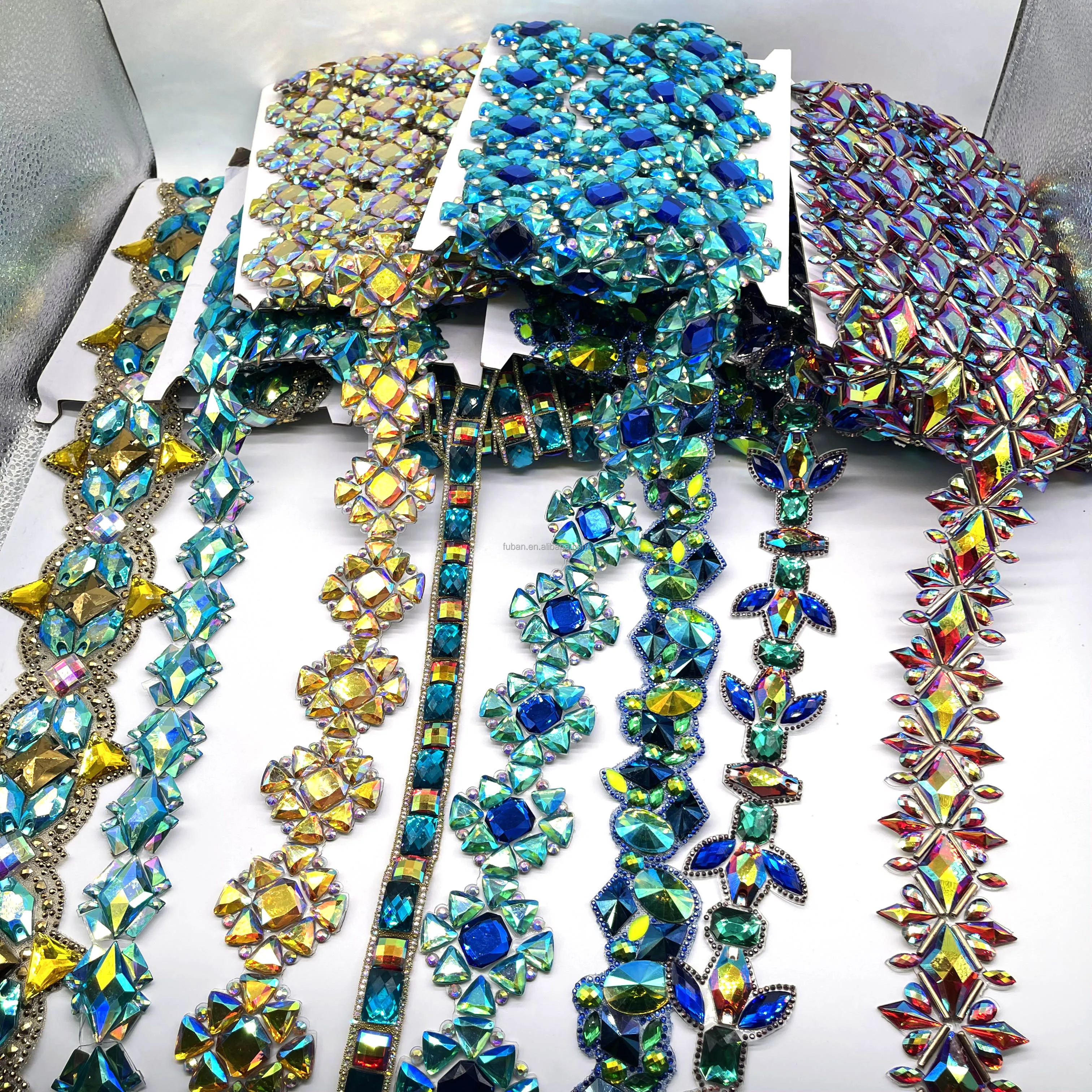 2026 Trinidad and Tobago Carnival Costume Rhinestone Trimming Hot Fix ...