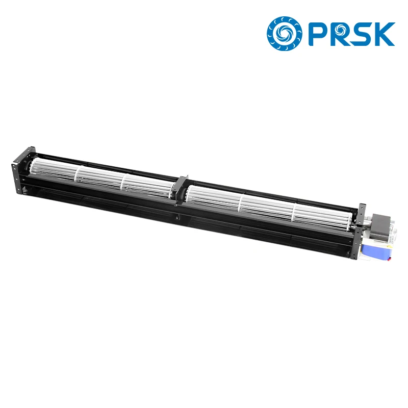 Prsk Ac 220v 40mm Crossflow Blower Aluminum Blade Tangential Fan Silent ...