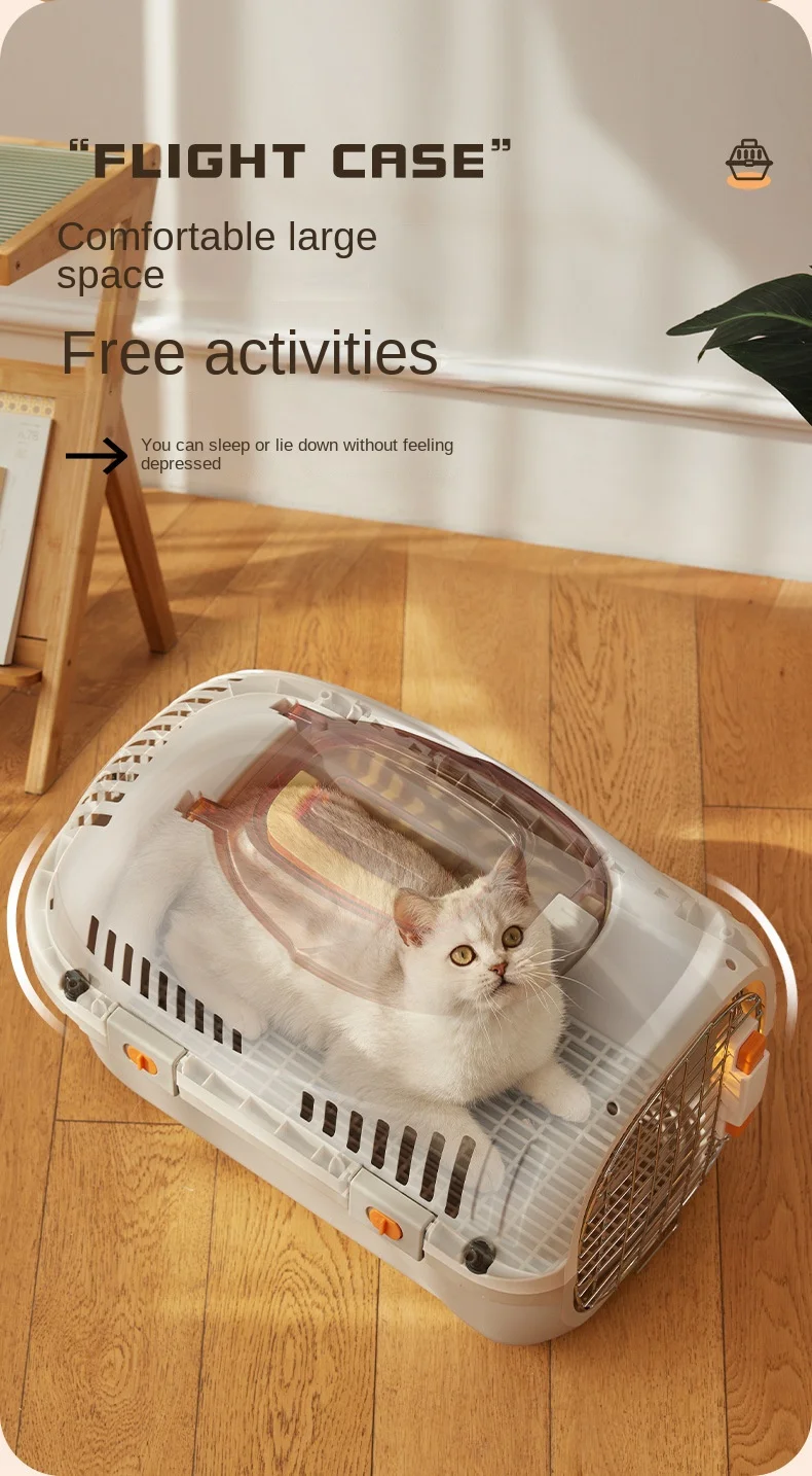 Cat Air Box Out Portable Portable Cat Cage Detachable Cleaning Cat And ...