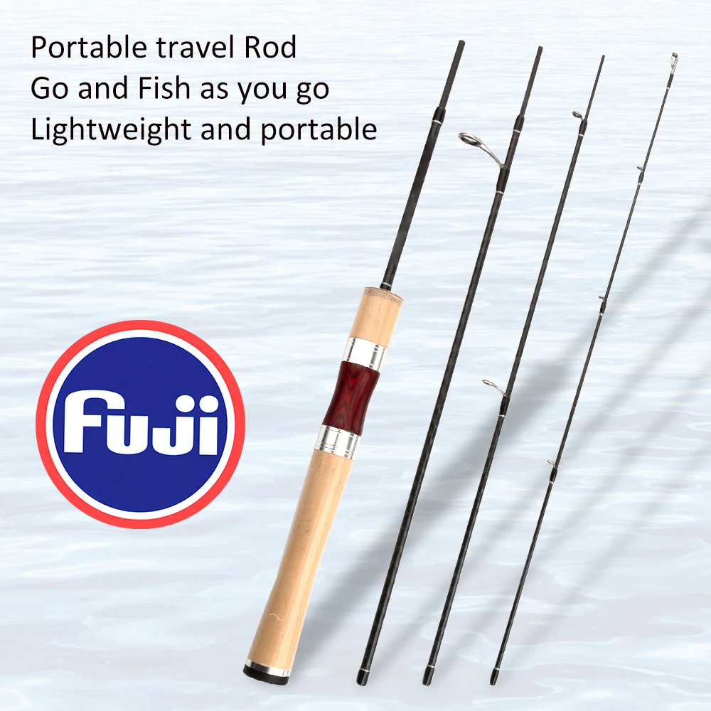 Ultralight 1.5m Fuji Guide Cork Handle Fishing Rod