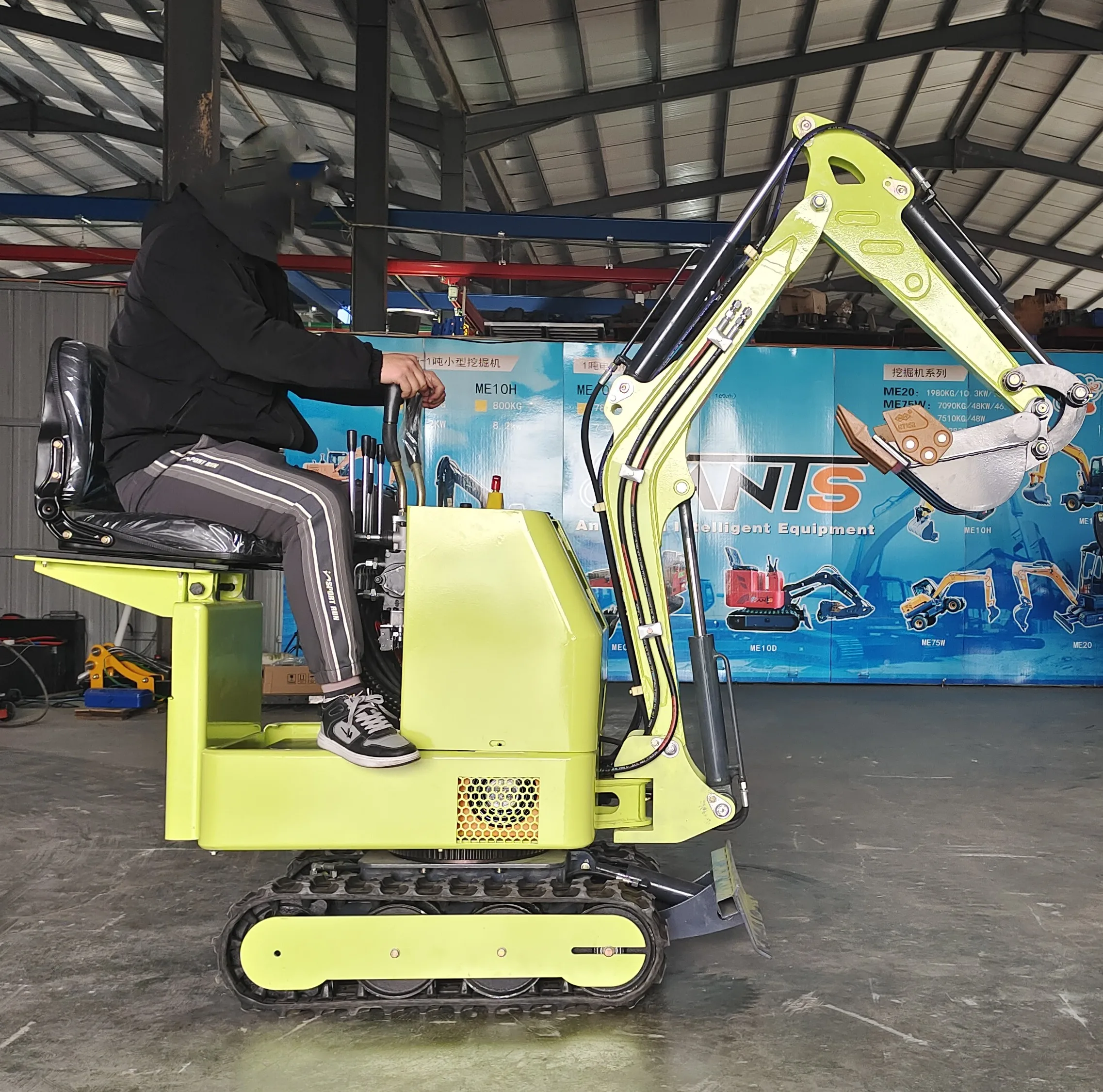 Smallest Electric Mini Excavator Better Than Pc01 Small Digger With ...