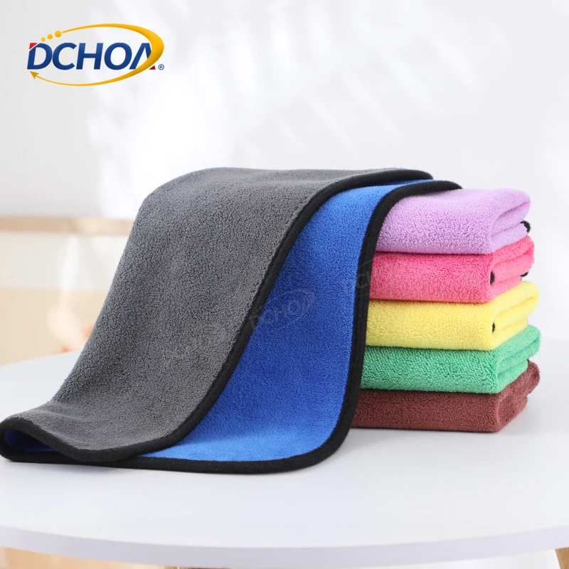 DCHOA 30x30cm Coral Fleece Wash Microfiber Cloth Car Cleaning ...