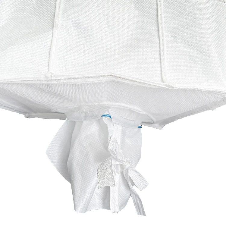 1 Ton Constructions Cement Flat Bottom Jumbo Bag Breathable Sand Gravel ...