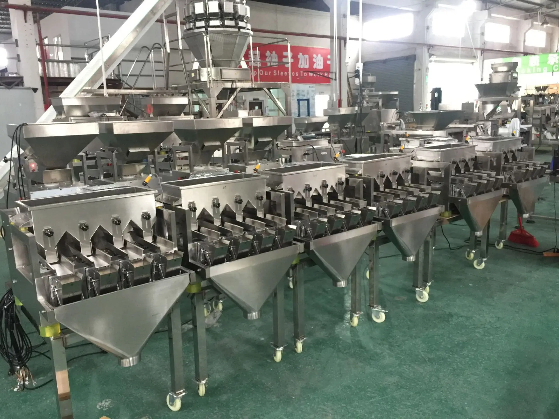 Linear Weighing Machine - 4 Head Multi-Function Packager