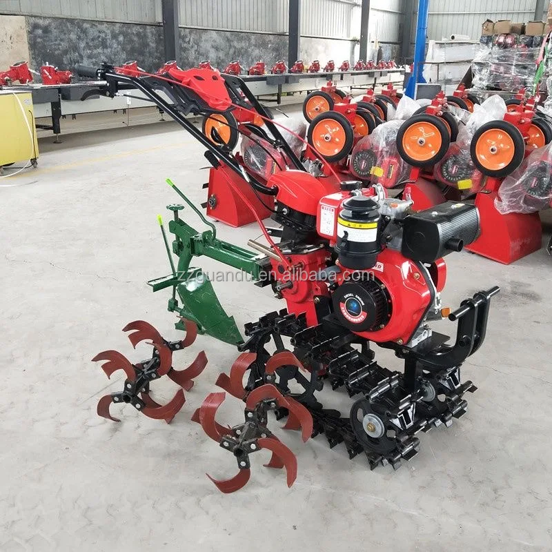 7HP and 9HP Cultivator Power Tiller Machines with Attachments