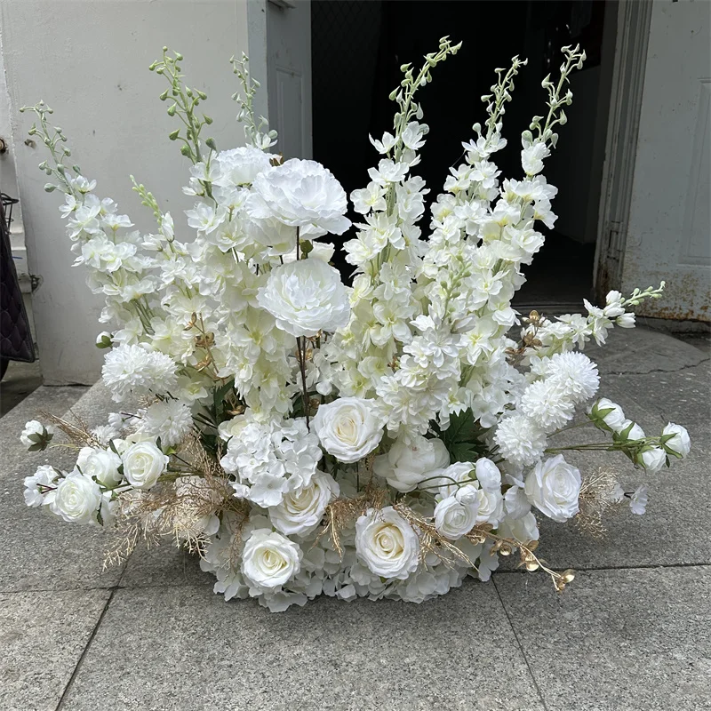 Ifg New Arrival 80cm Taller Wedding Floor Flower Decoration Aisle ...