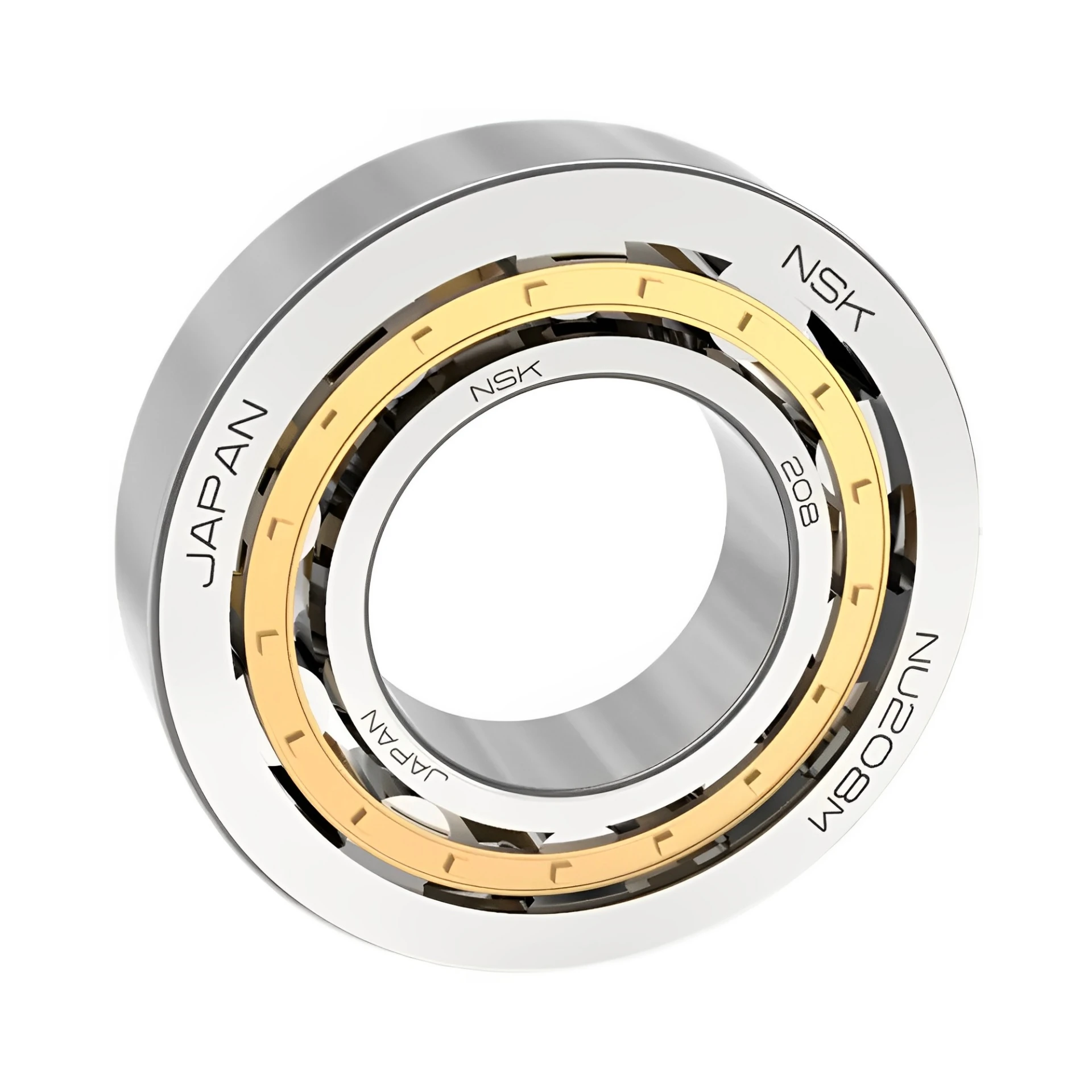 Top Load Roller Bearing Nj313 Size 65x140x33mm Steel Cage Cylindrical ...