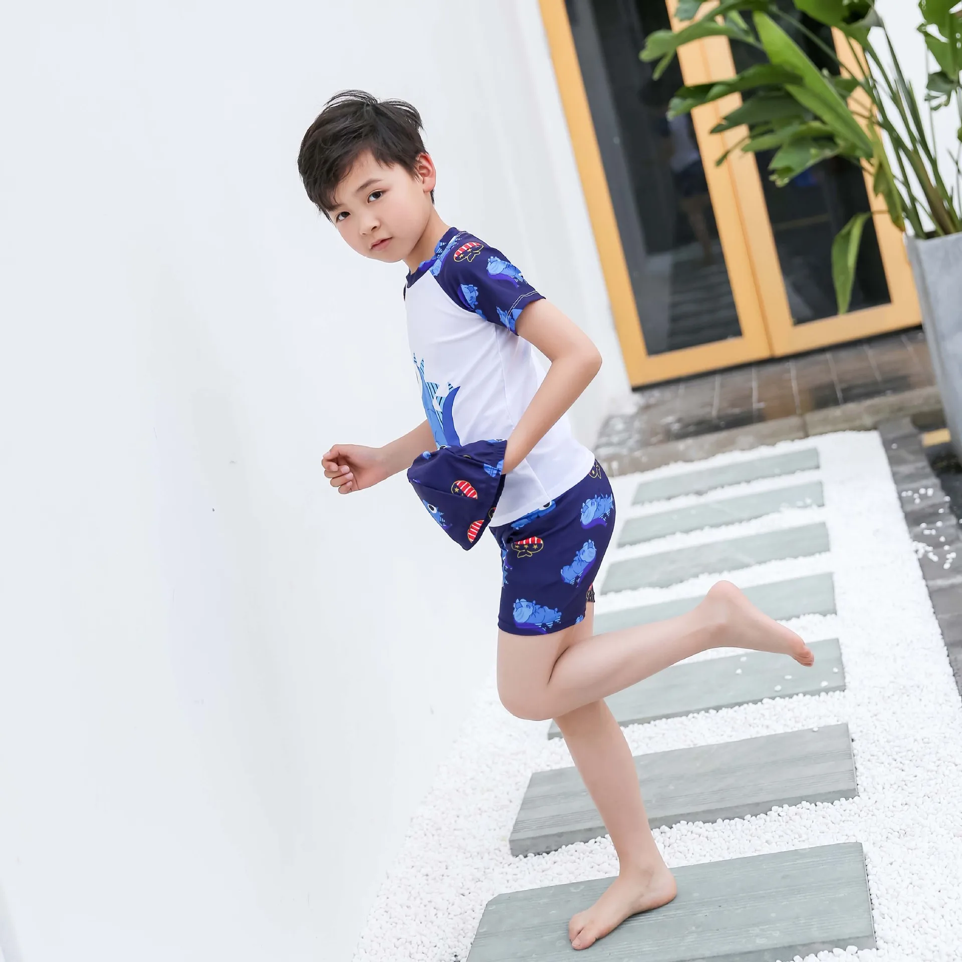 Girls Boys Swim Wear Children Swim Suits Swimwear Kids Swimming Clothes ...