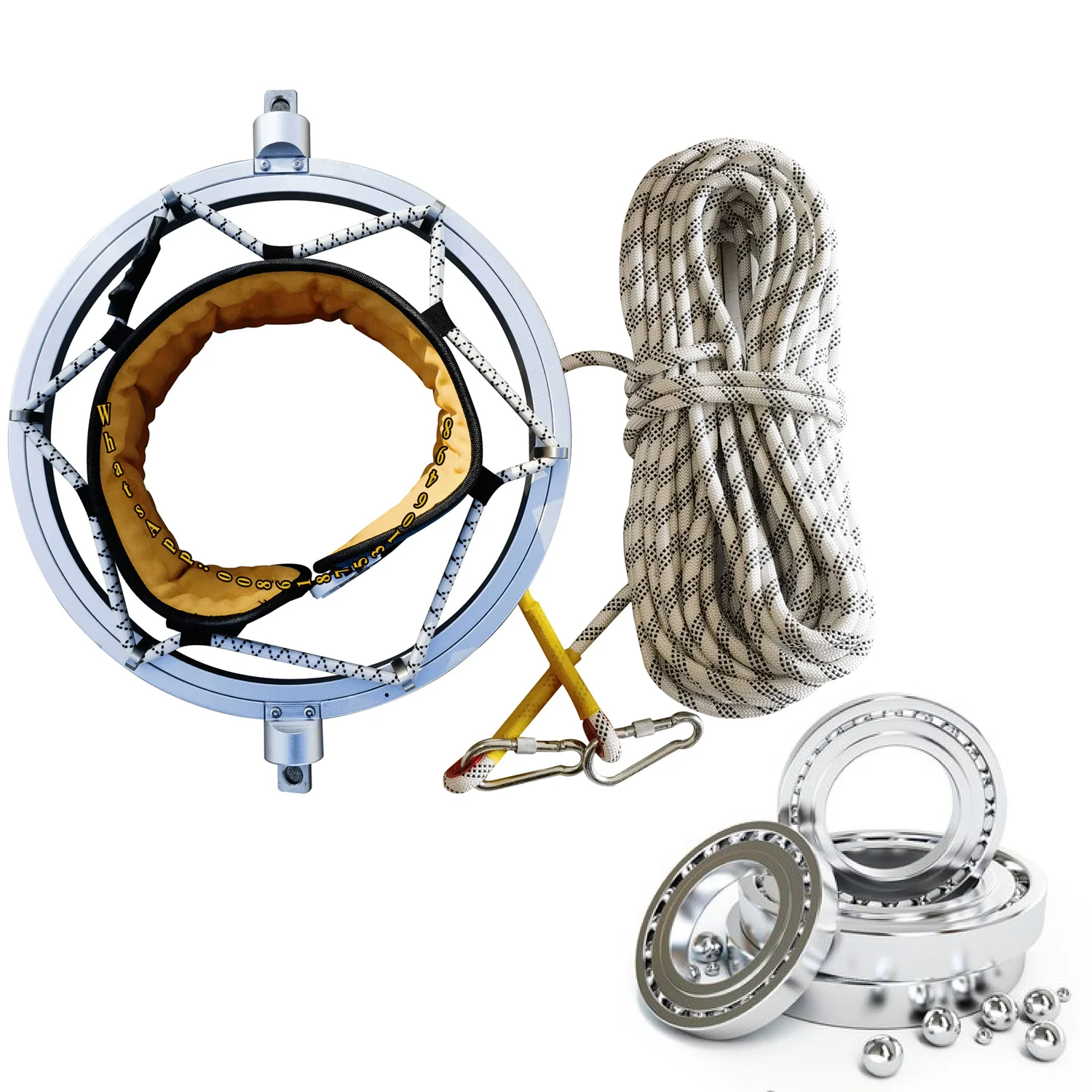 L Size Ball Rotation Structure Belt for Gymnastics & More