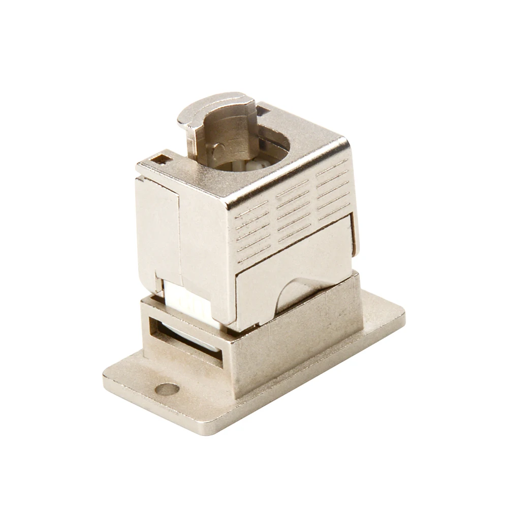 Rj45 Cat6a Ftp Inline Coupler Shielded Rj45 Toolless Cat6a Plug Booth ...