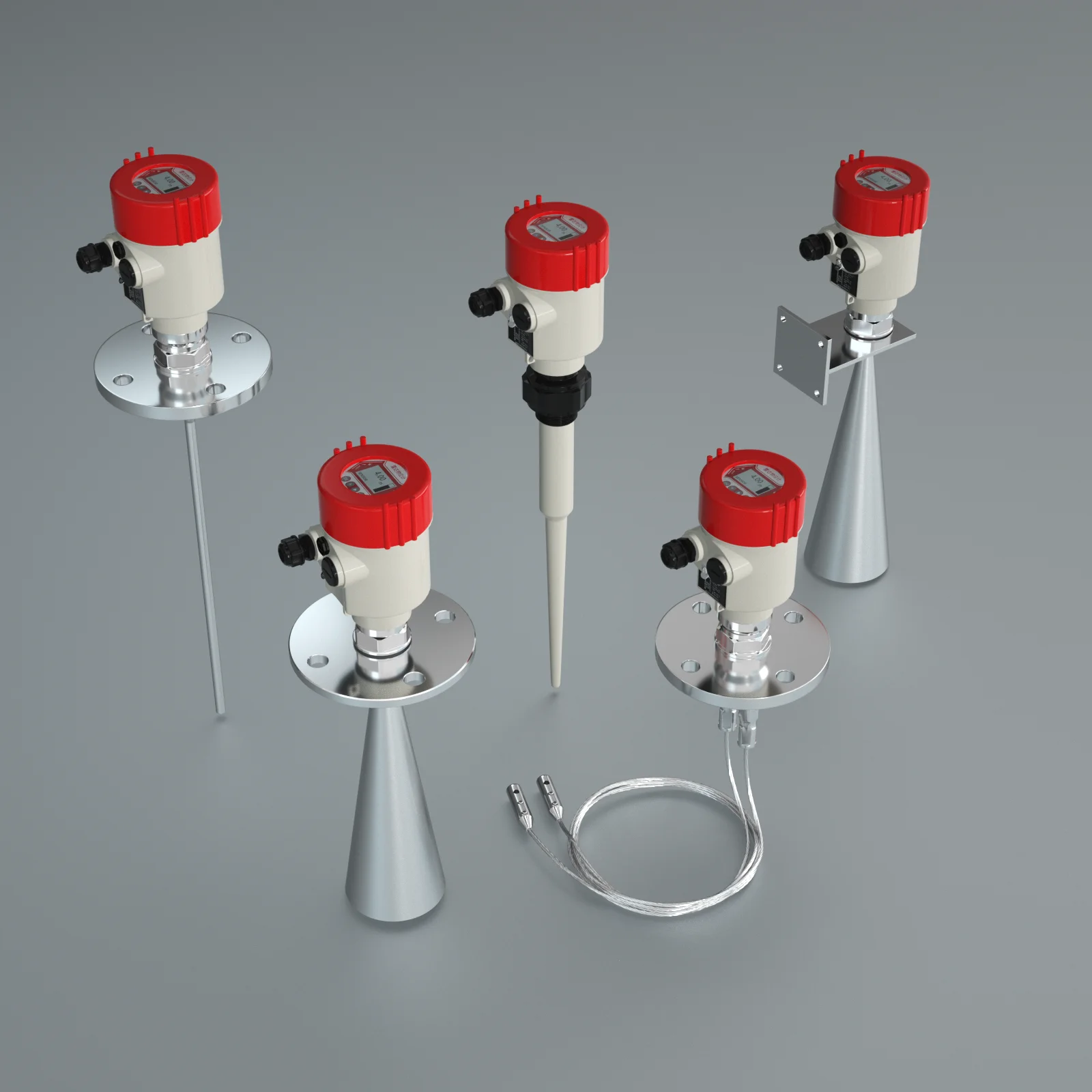 Supmea Wave Radar Level Sensor Black Water Guided Radar Level Meter ...