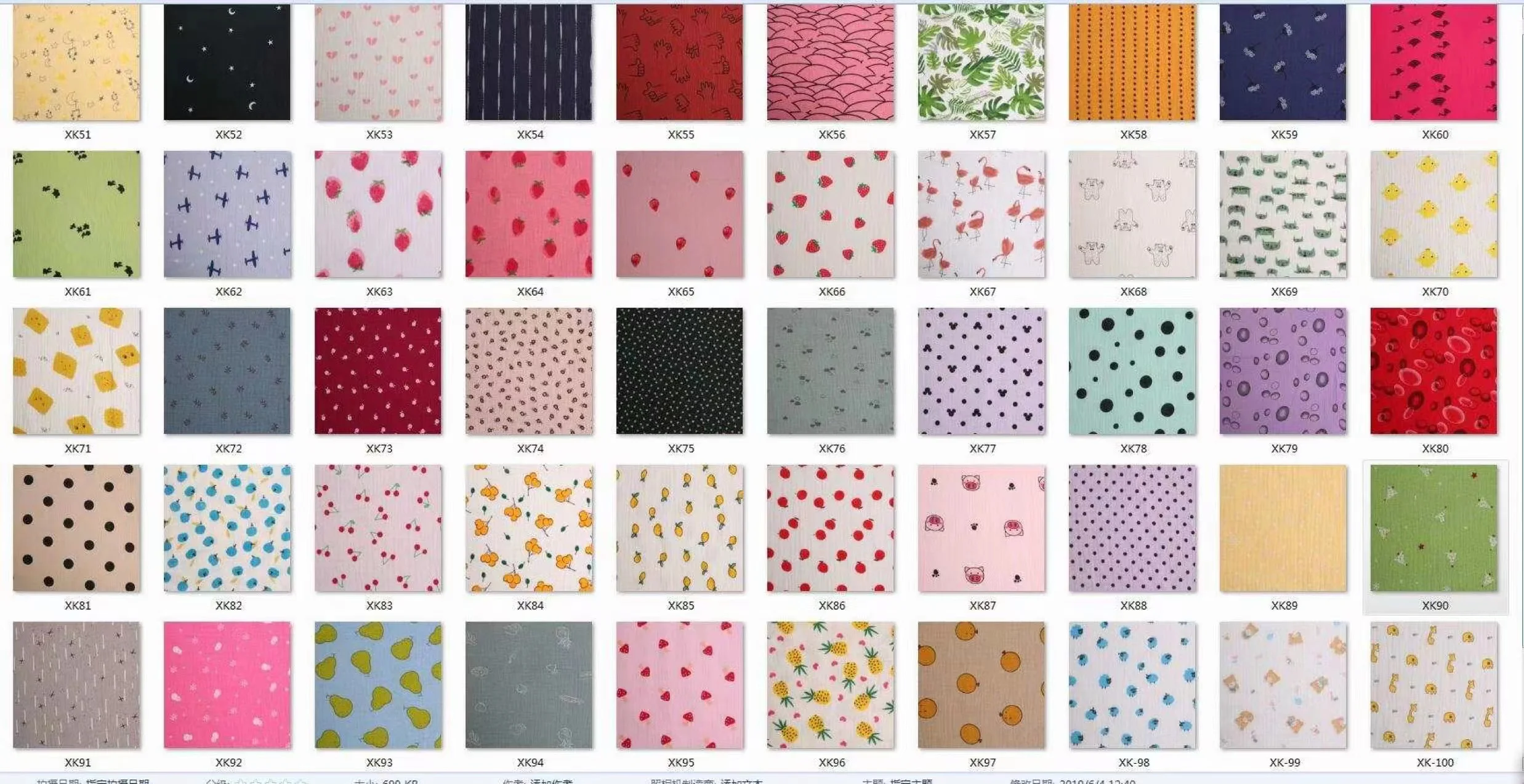 Wholesale Print Fashion 100% Cotton 110gsm Woven Breath Comfortable ...