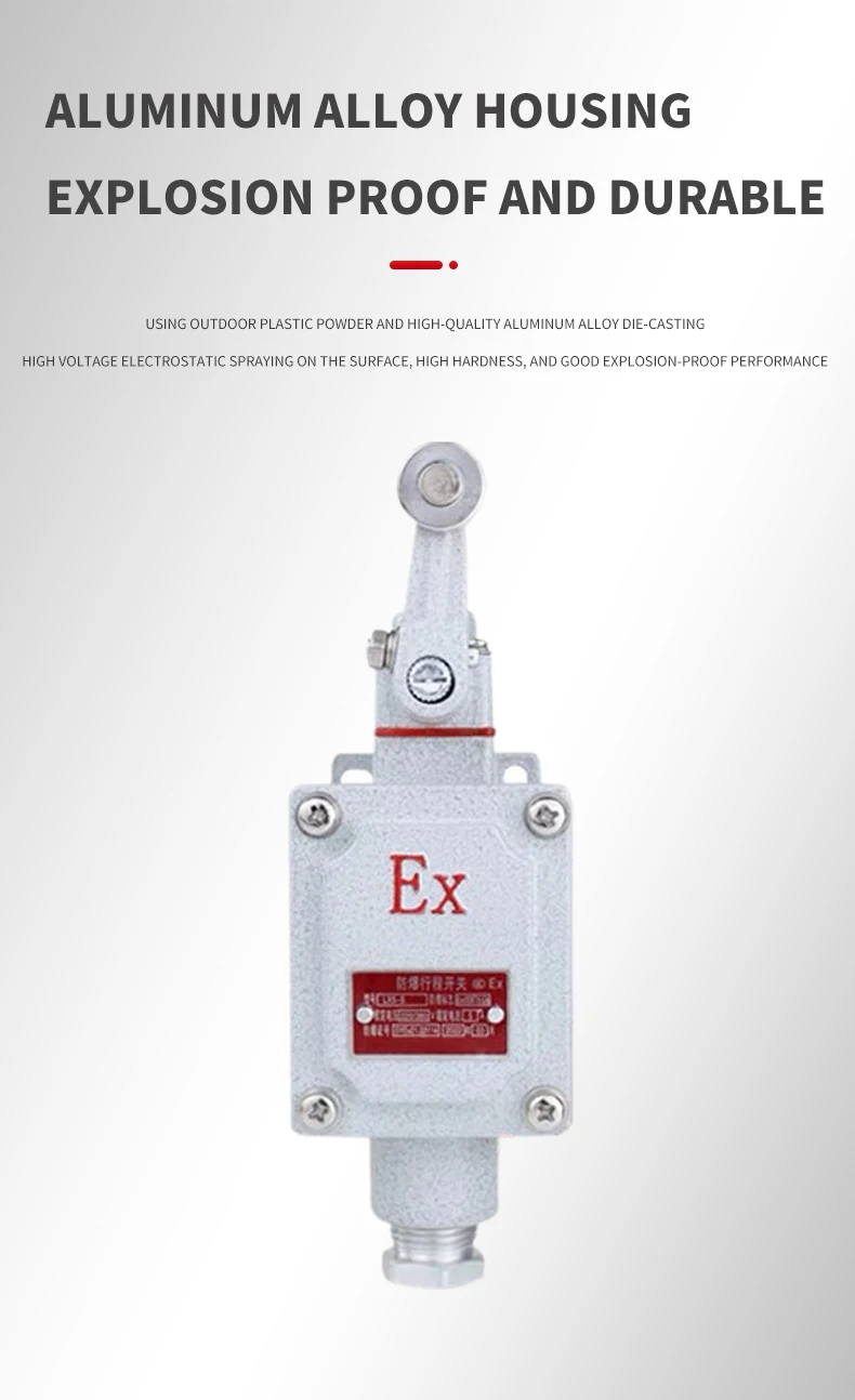 Explosion-proof IIB Stroke Switch Zone 1 Zone 2 Customized Ex Switch ...