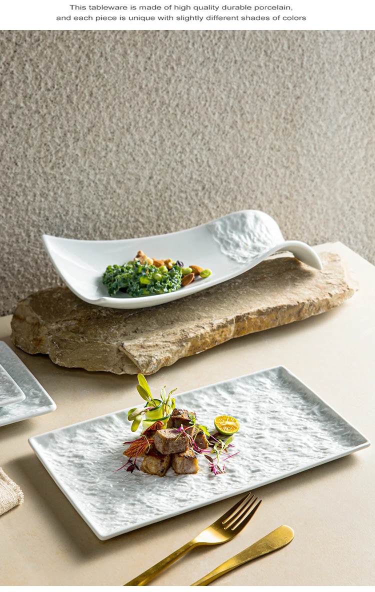 Jiujiuju Dinnerware Set - Modern, Customized Ceramic Plates