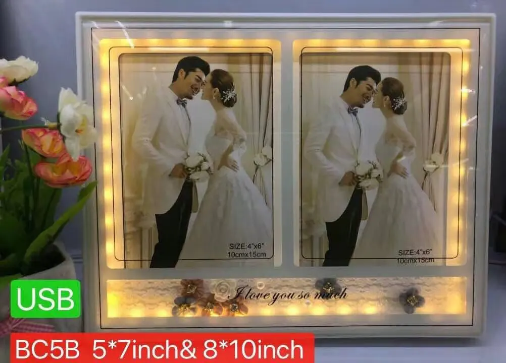 High Quality LED Love Photo Frame Gifts for Valentine's Day