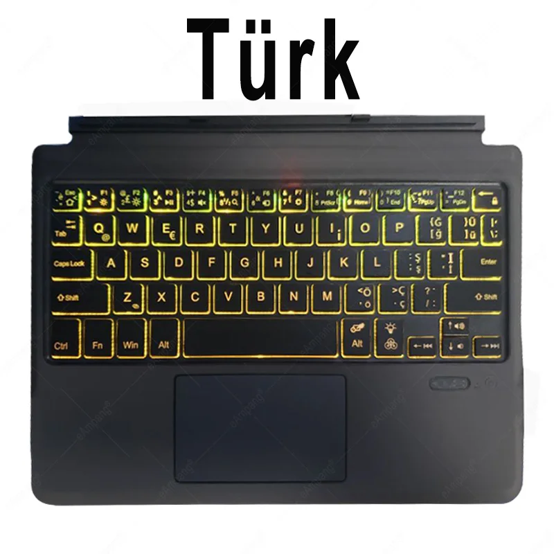 Microsoft Arabic Keyboard - Surface Touchpad & Backlight