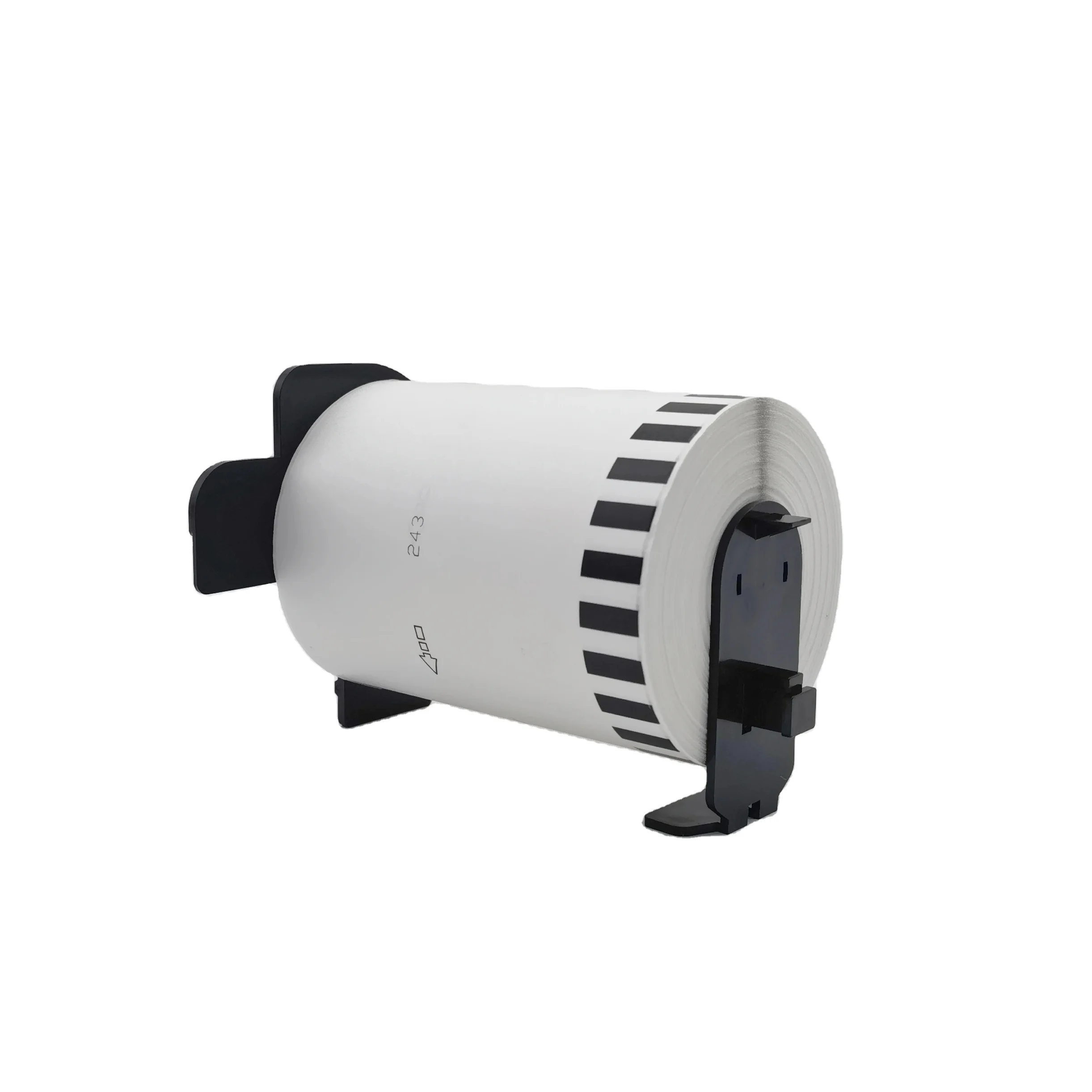 Portable Printer Thermal Paper Dk-22243 102mm X 30.48m Black On White ...