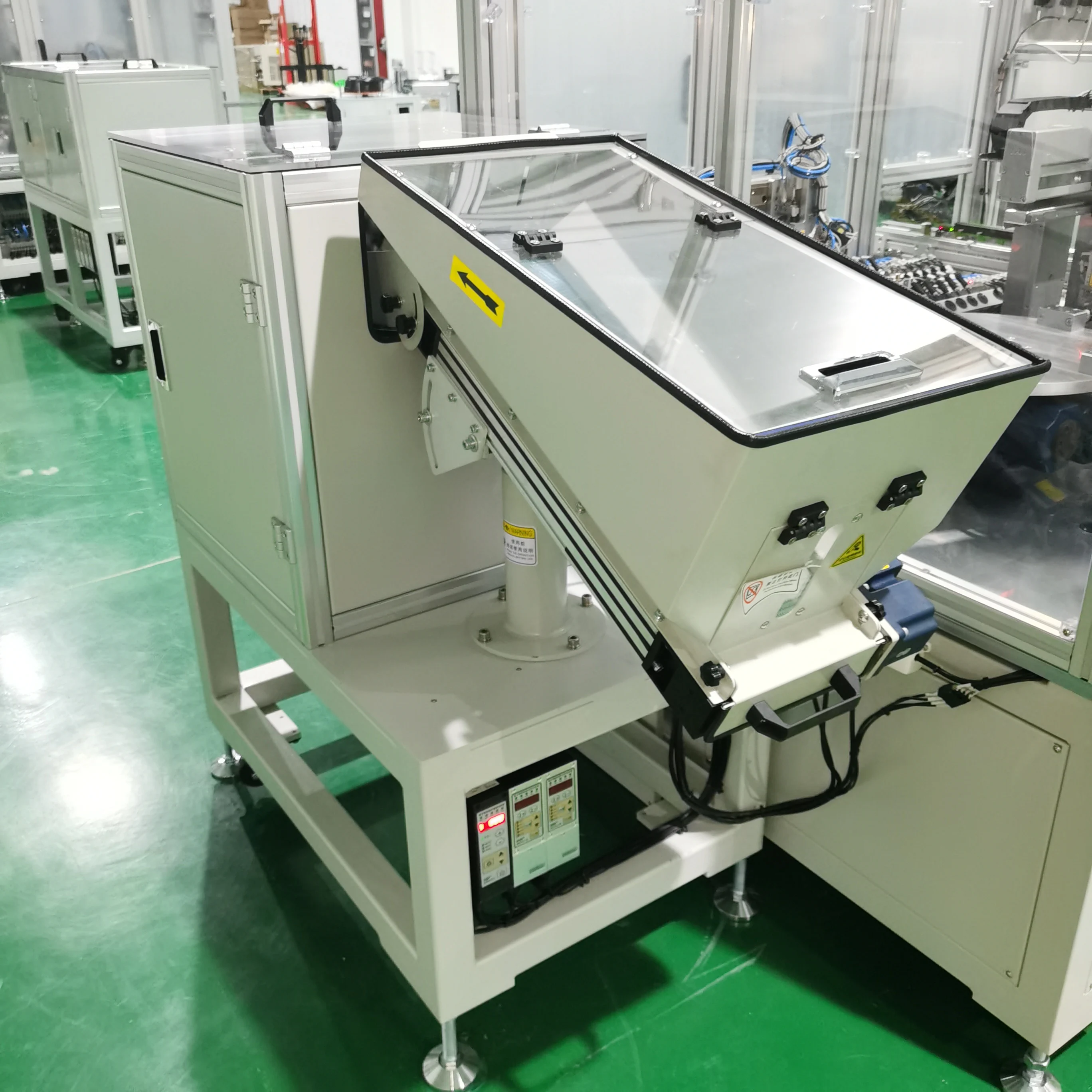 Customized Adjustable Speed Vibratory Bowl Feeder System With Hopper ...