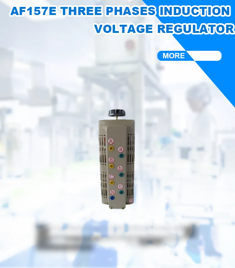Three Phases Induction Voltage Regulator Didactic Equipment Vocational ...