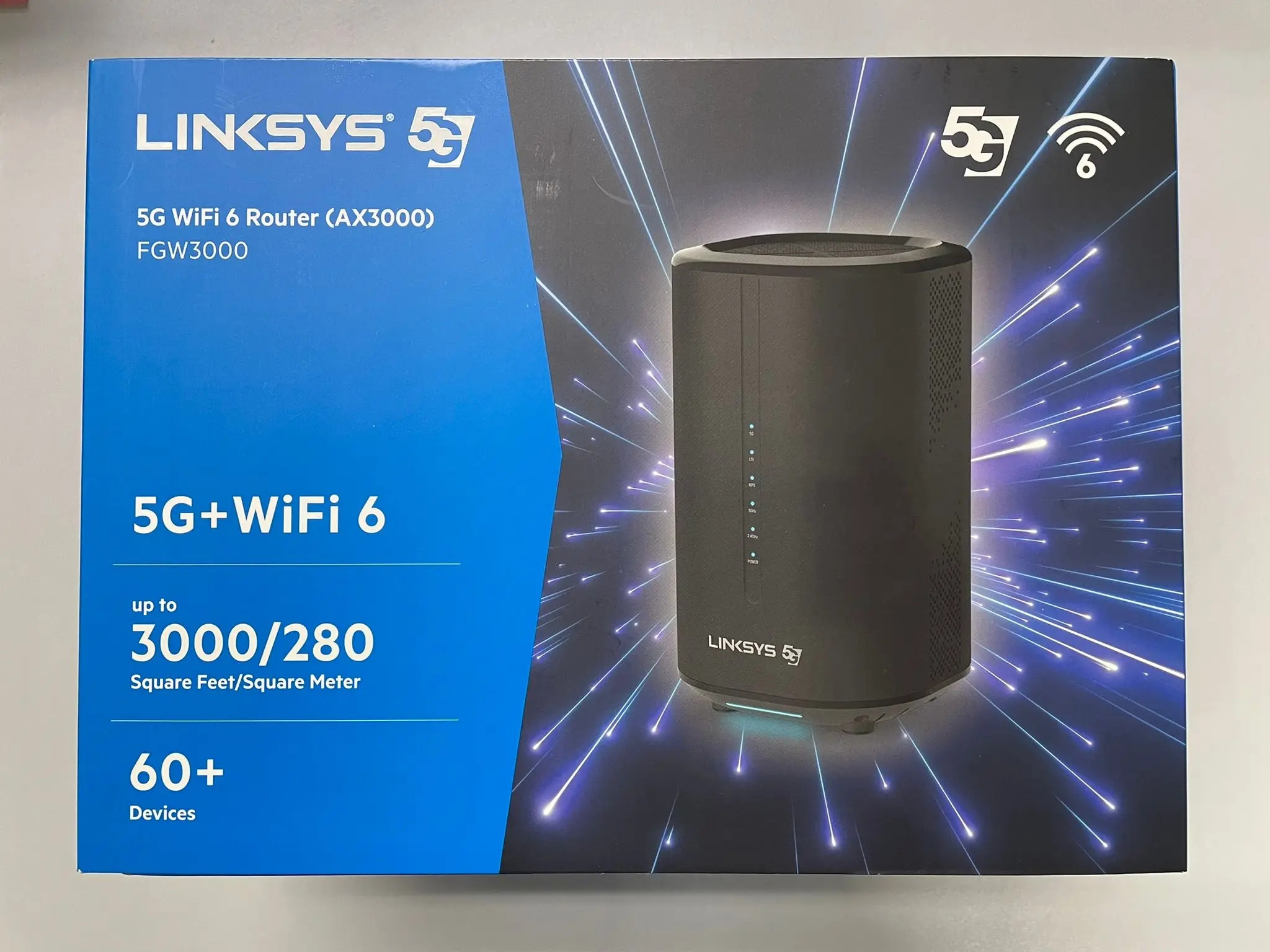 Linksys 5g Wireless Router Fgw3000-hk Indoor Home Vpn 2 Port Voip 2.4g ...