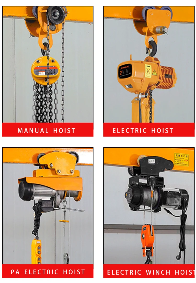 Portable Gantry Crane with Hand Chain Block CD MD PA