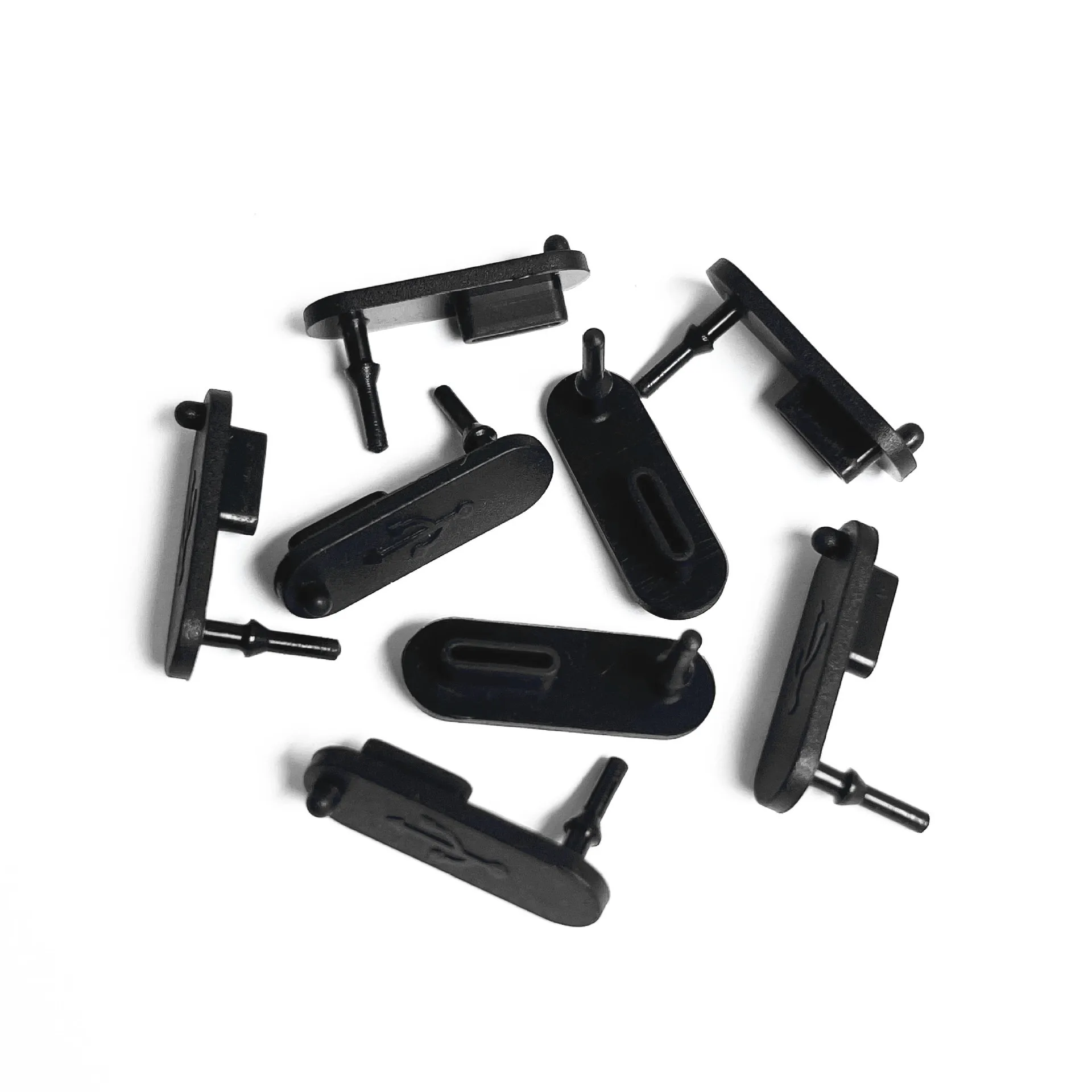 Usb Type C Dust Plug Cover Cap With Flap Custom Packaging Private Label ...